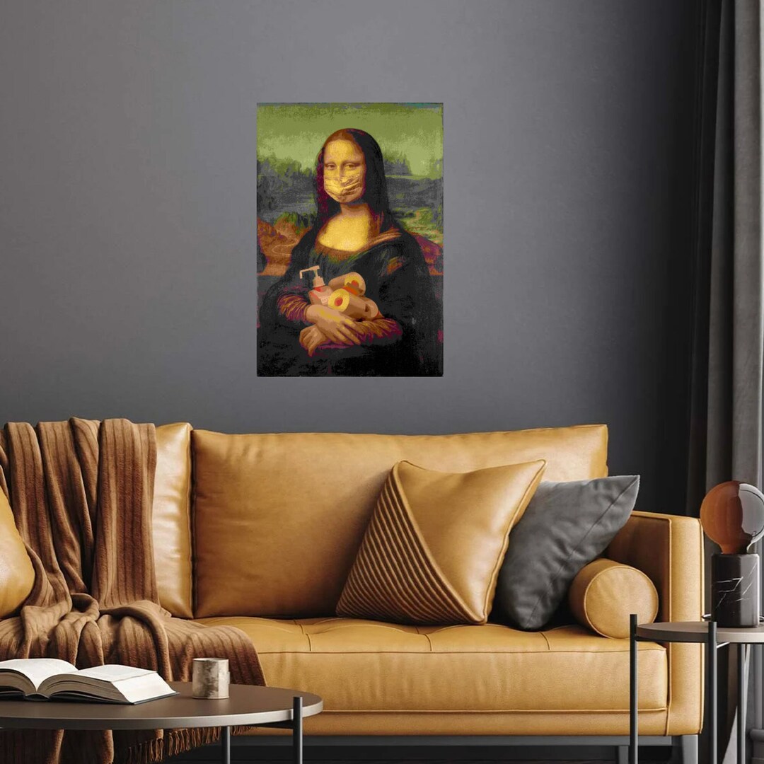 Stunning Mona Lisa Reproduction Art - Fine Printed and Ready for ...