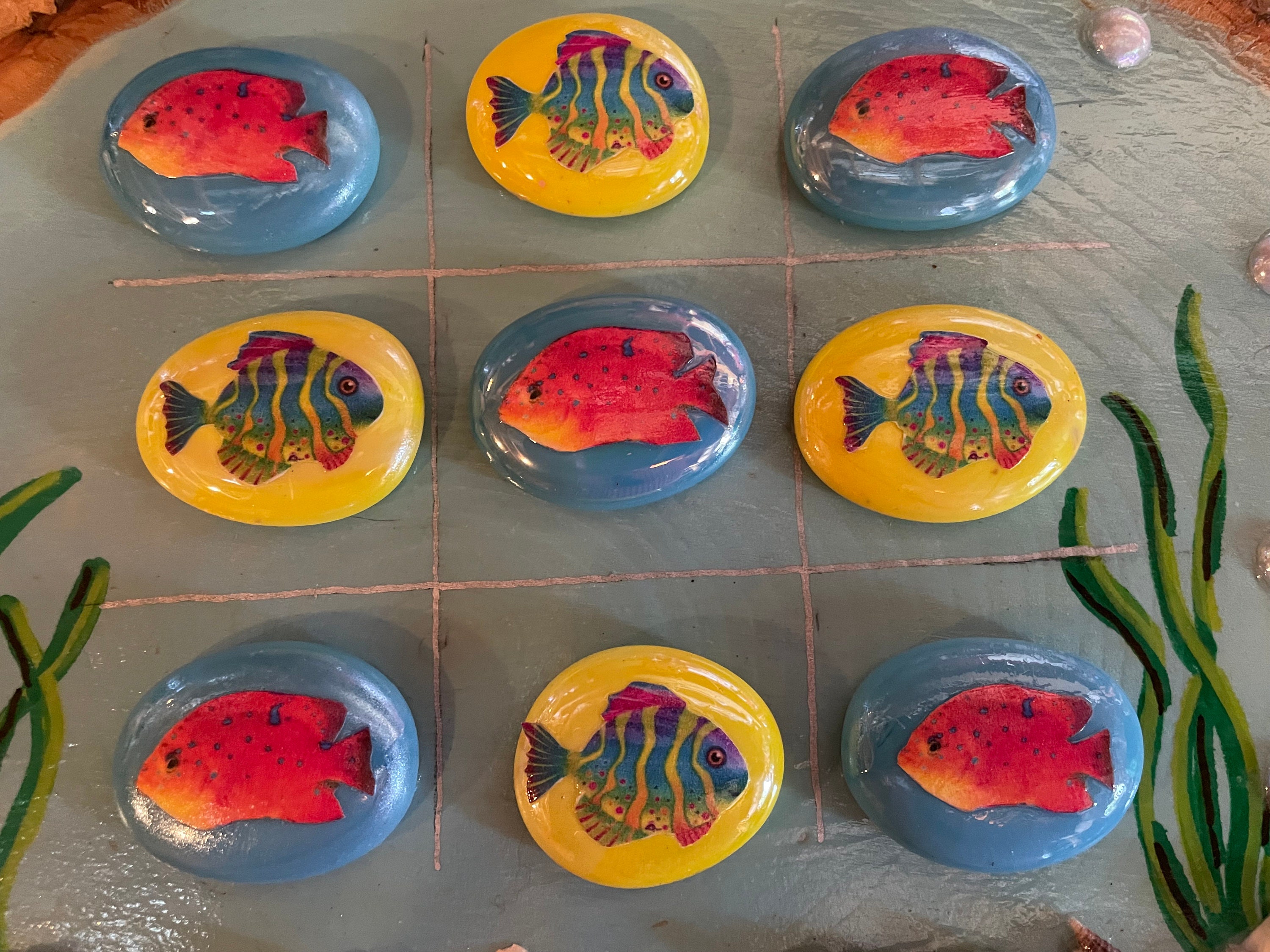 Under the Sea Tic Tac Toe Board - Etsy