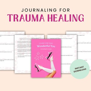 Trauma Healing Workbook, Self-help Journaling, Prompts, Self-worth ...