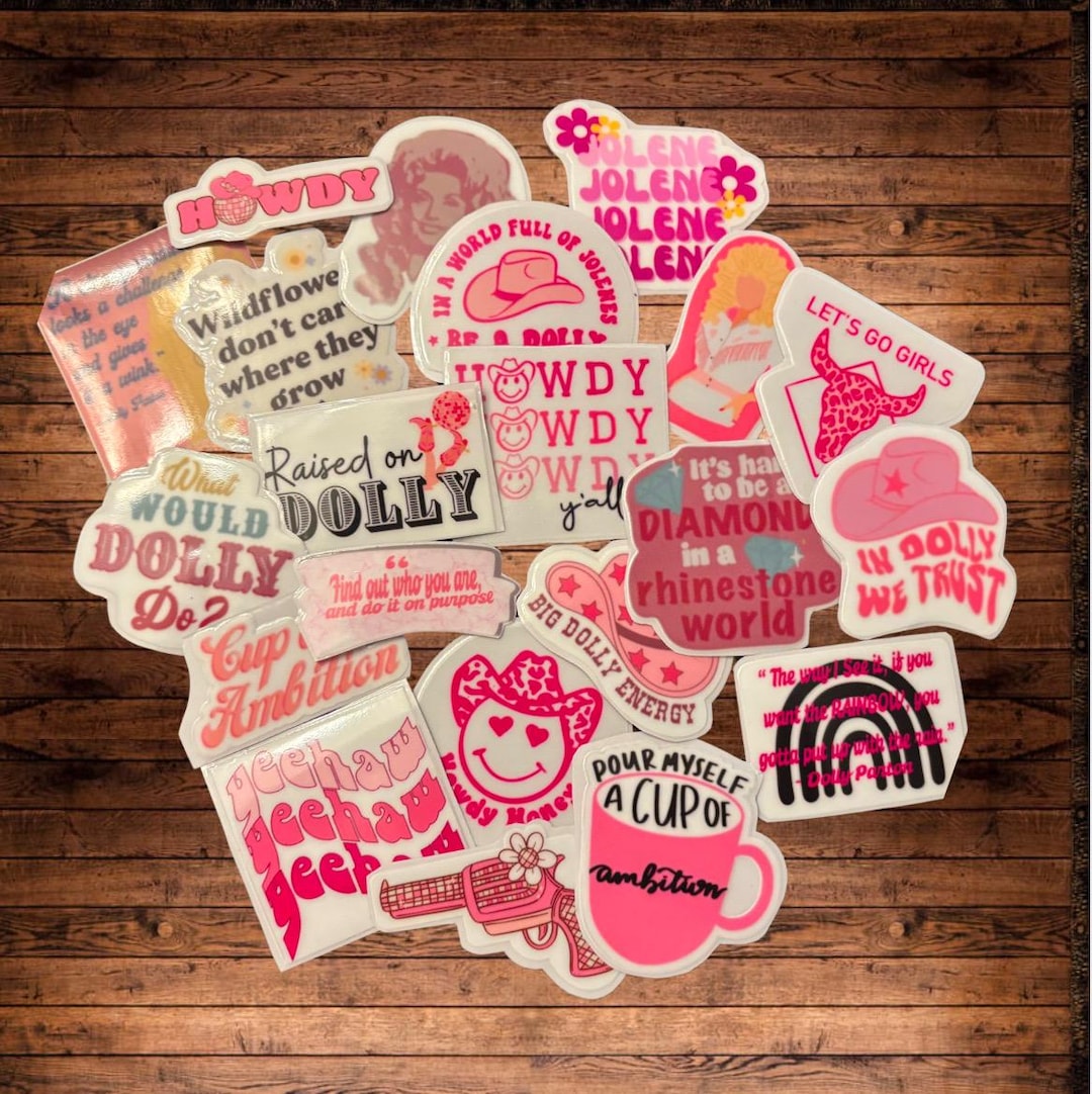 Dolly Inspired Stickers - Etsy