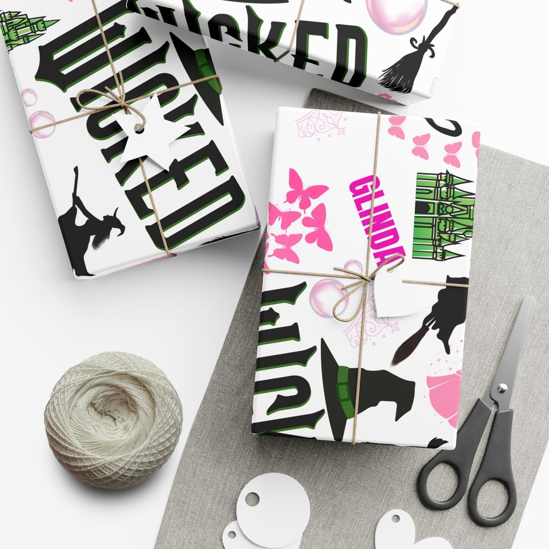 Wicked Wrapping Paper Rolls - Etsy