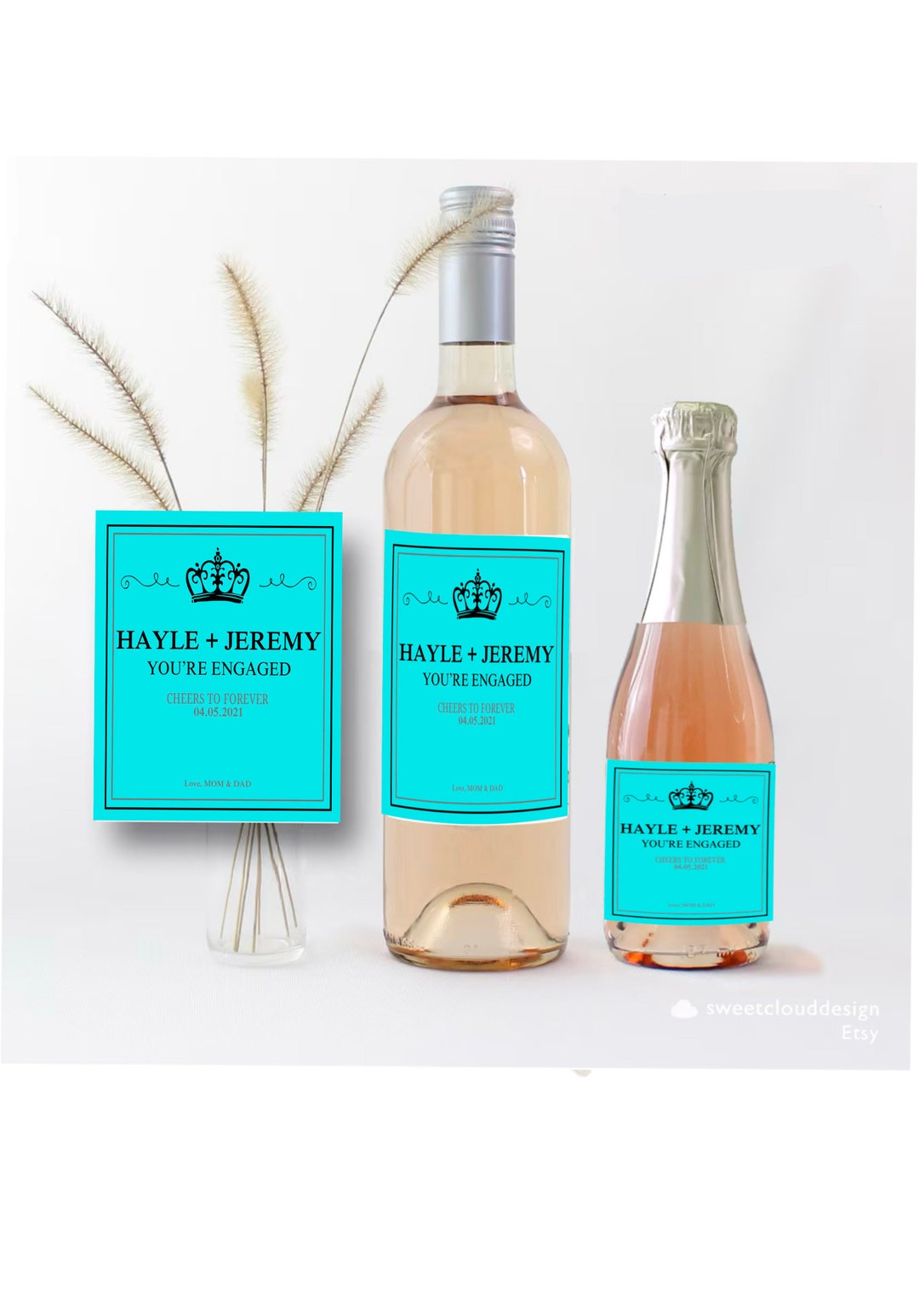 Personalized Bottle Label - Etsy