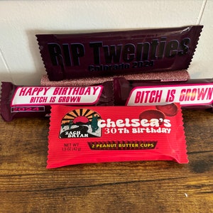 Personalized Candy Wrapper - Etsy