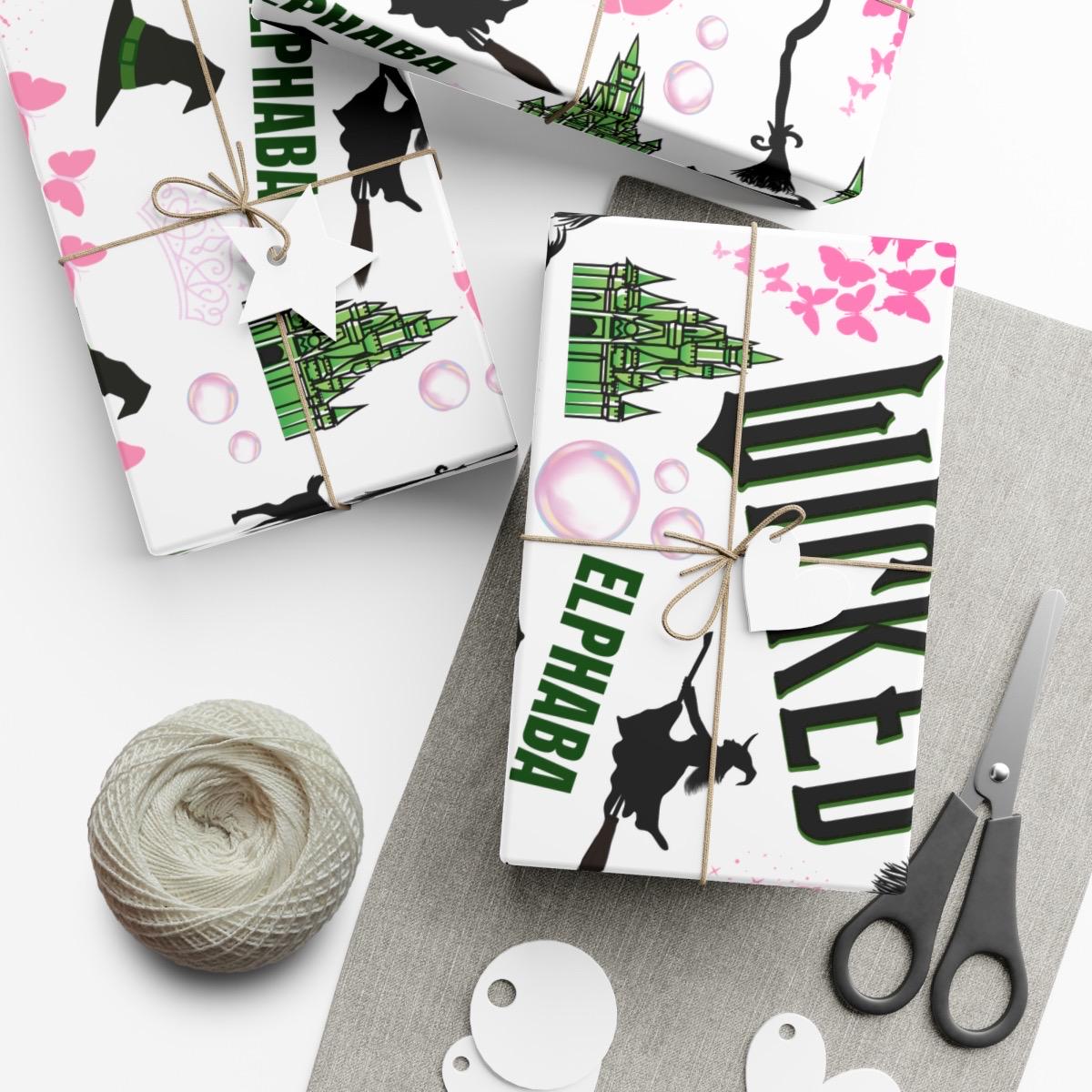 Wicked Wrapping Paper - Etsy