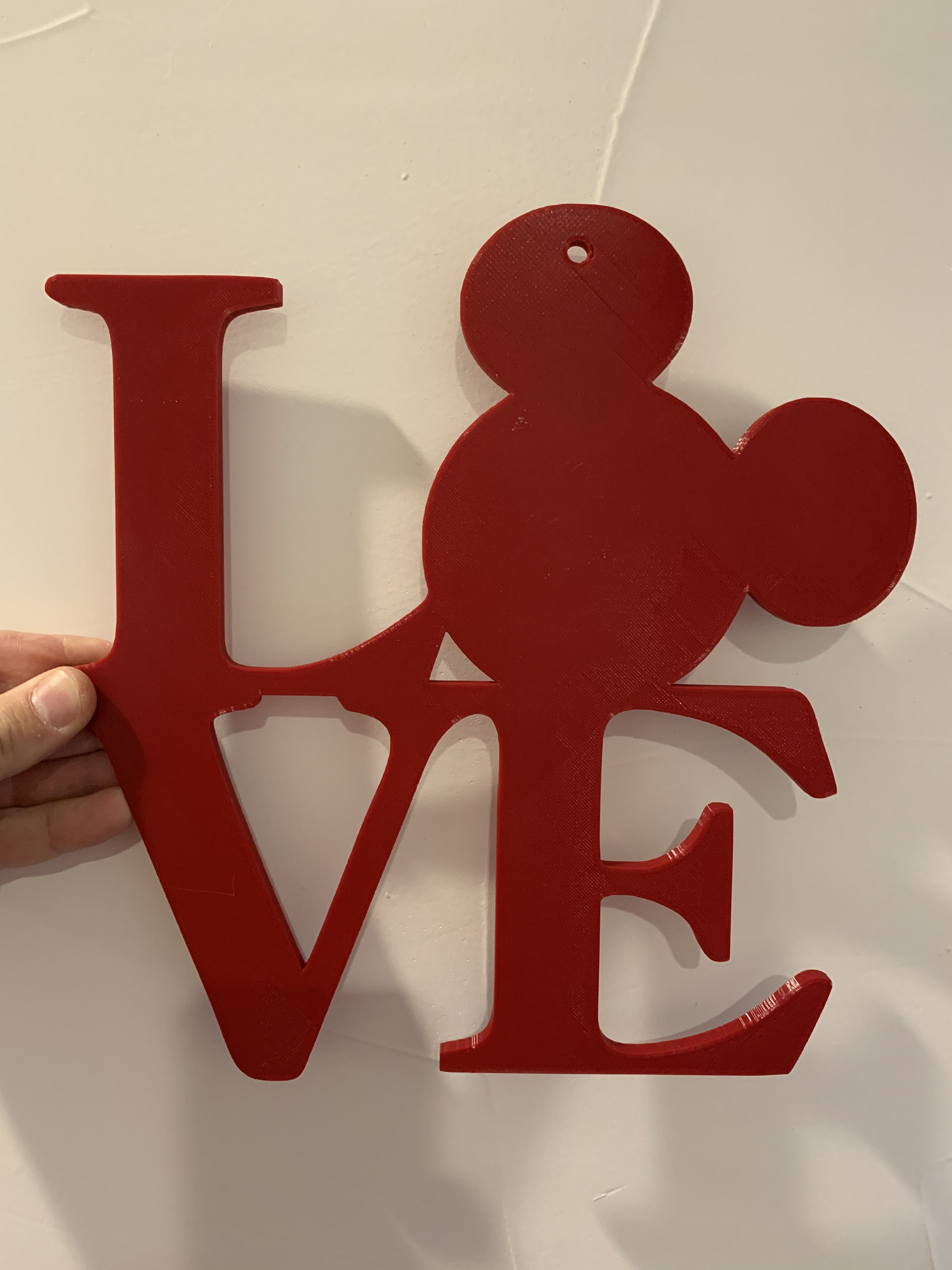 Mickey Love Sign - Etsy