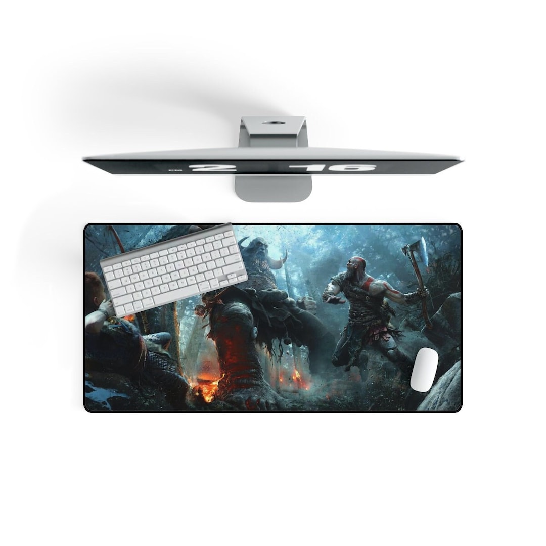 XL Mouse Pad Gaming Mouse Pad Gamer Mouse Pad God of War Mouse - Etsy