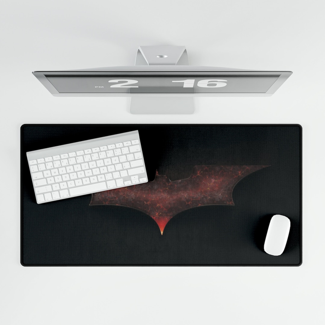 Xl Mouse Pad Batman Mat Batman Desk Mats Batman Mouse Pad - Etsy