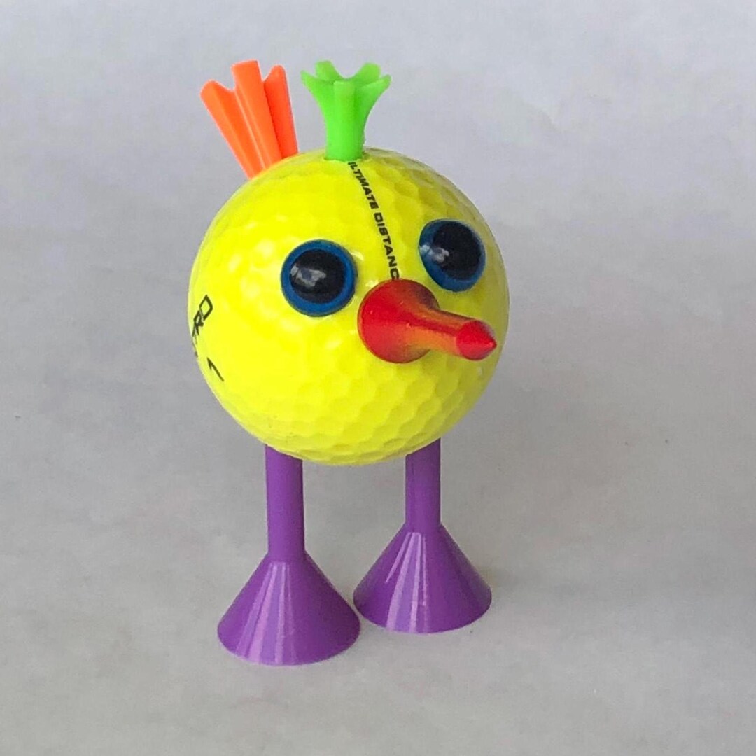Golf Gift, Rainbow Birdie Golf Ball Ornament, Gift Boxed - Etsy