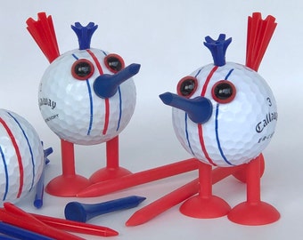 Golf Gift Birdie Golf Ball Ornament, Pink and Green, Gift Boxed - Etsy