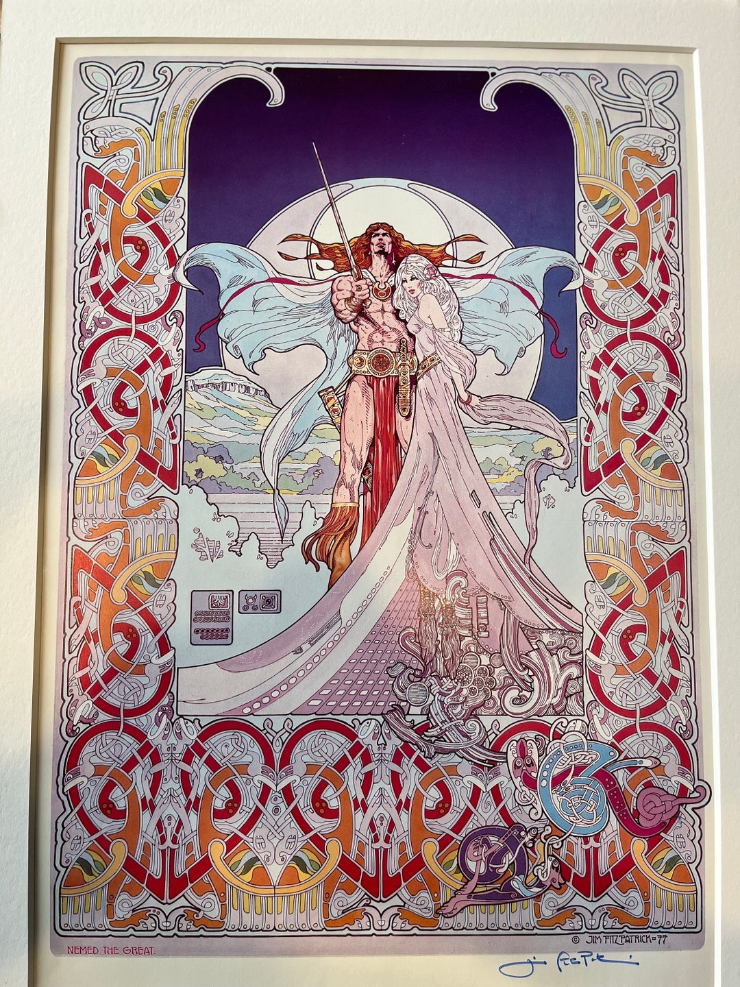 Original Celtic Art Print - Etsy