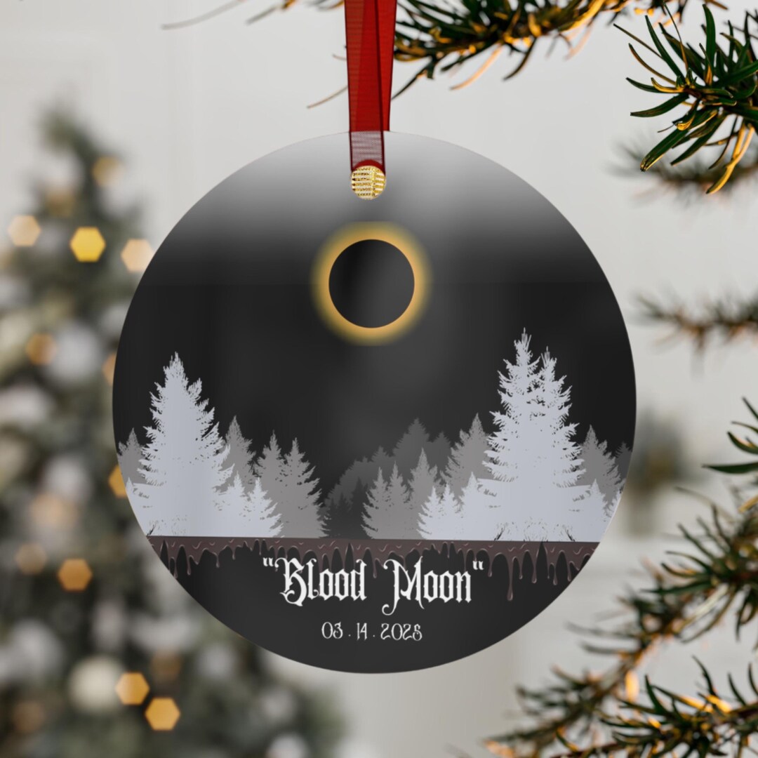 Blood Moon Eclipse 2025, Eclipse Keepsake, Total Solar Eclipse, Eclipse ...