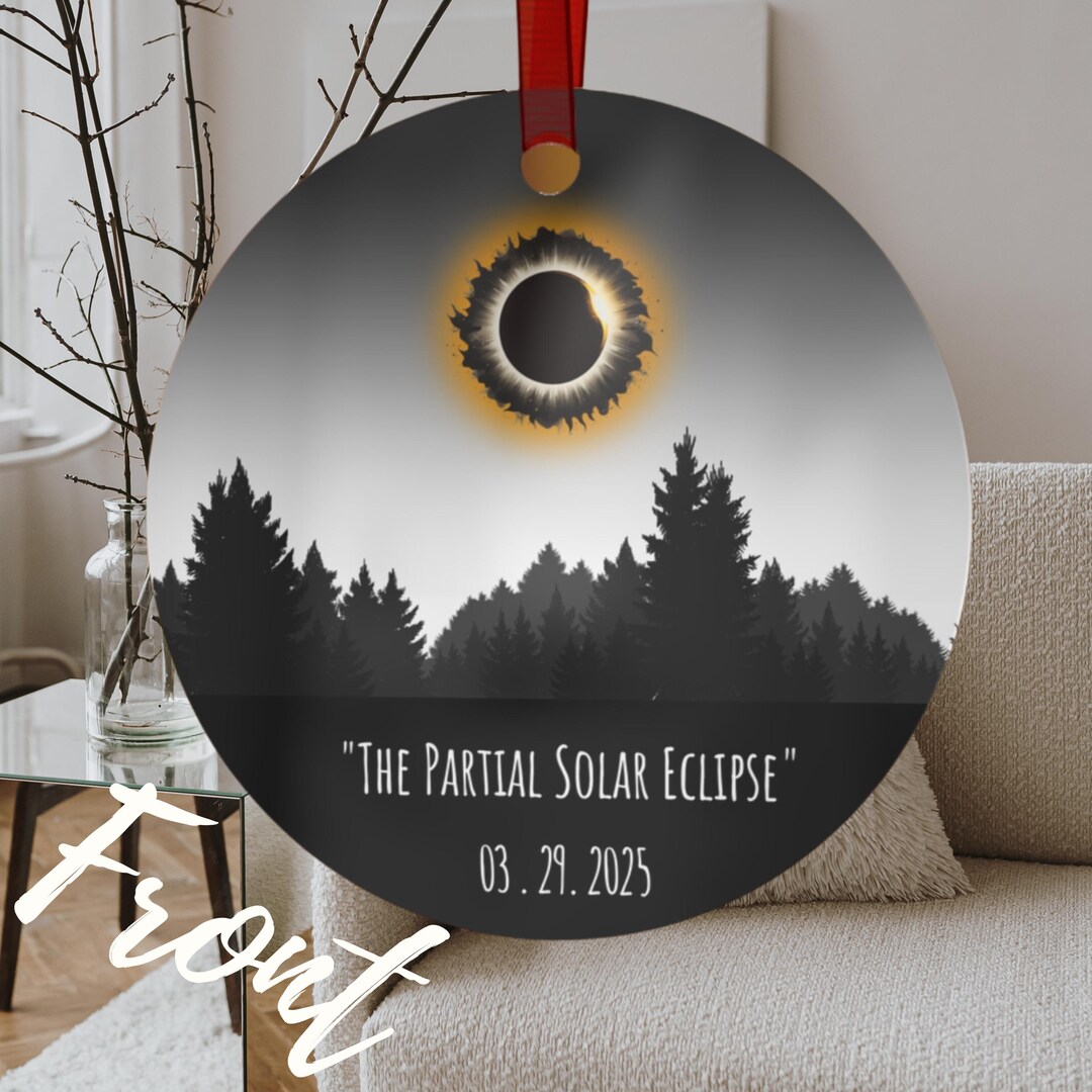 Eclipse ,"the Partial Solar Eclipse",2025 Eclipse Keepsake,solar ...