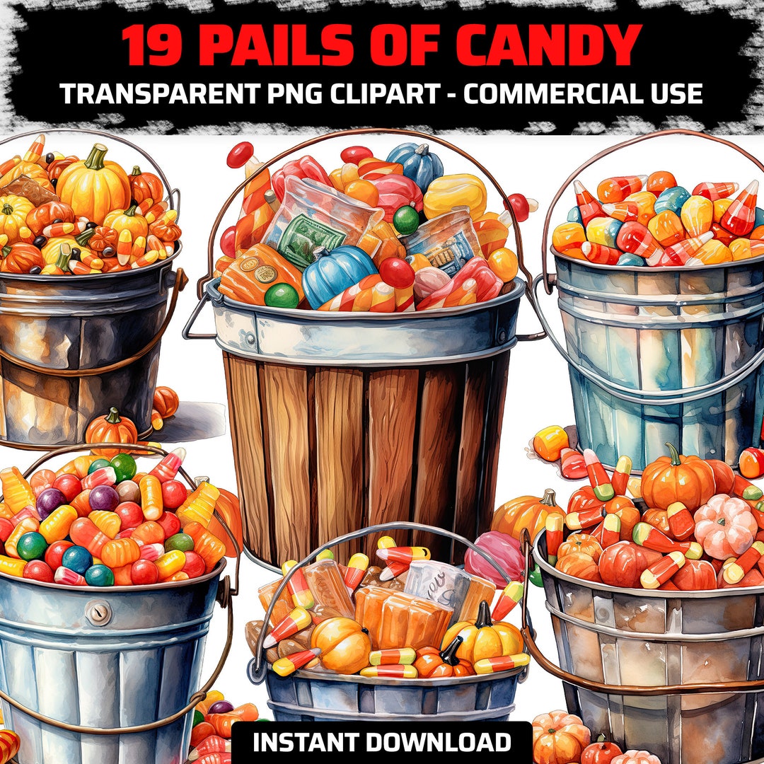Candy Clipart, Candy PNG, Candies Clipart, Candies PNG, Halloween Candy ...