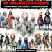 Spooky Graphics, Ghouls Halloween Png, Spooky PNG, Ghoul Clipart ...