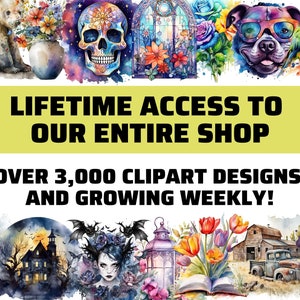 Whole Shop Mega Clipart PNG Bundle Store Bundle, Digital Bundle ...