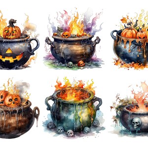 Cauldrons Clipart, Witch Cauldron PNG, Halloween Cauldron Clipart ...