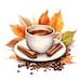 Fall Coffee Png, Coffee Clipart, Png Coffee Designs, Fall Coffee, Fall ...