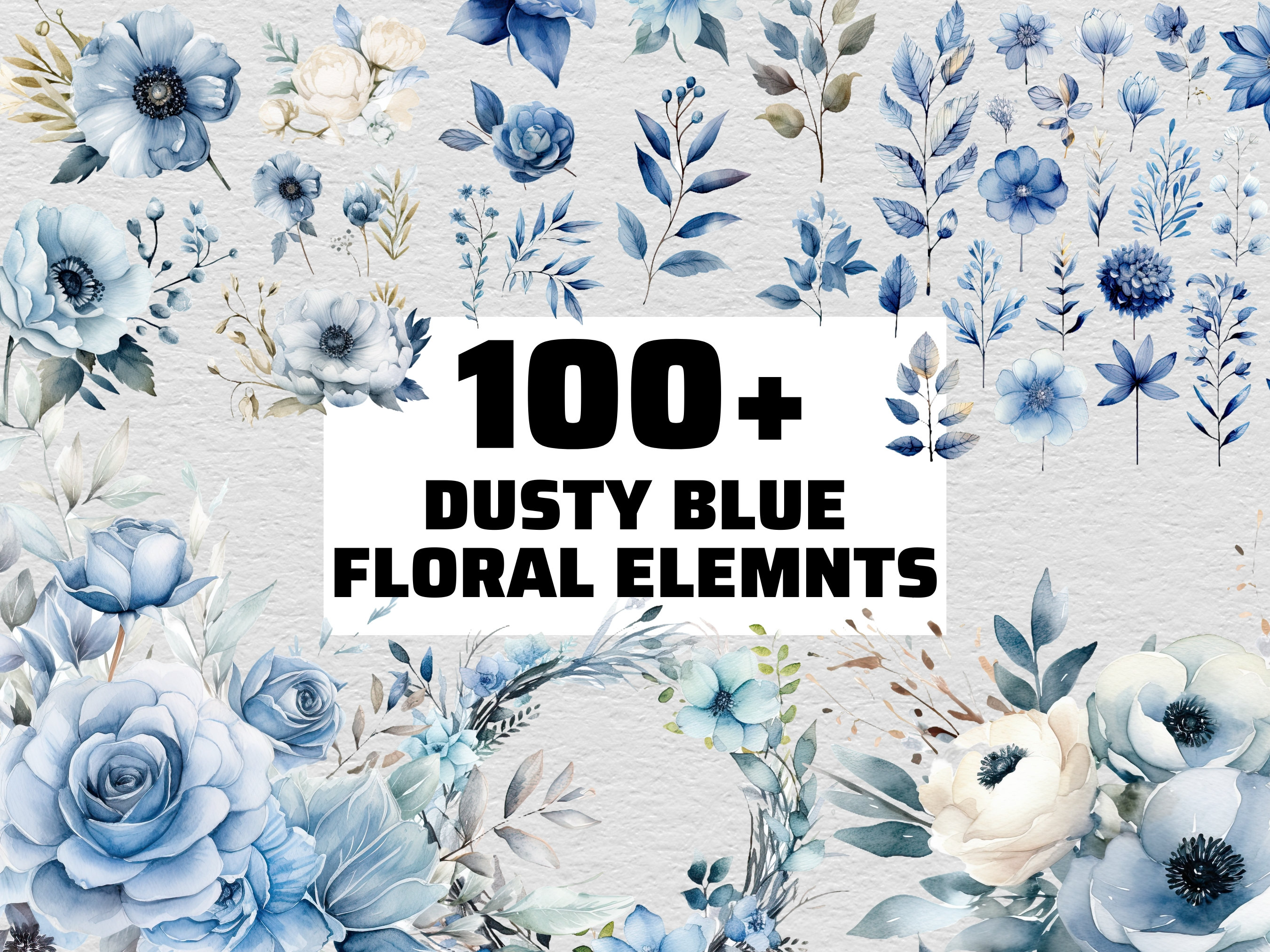 Blue Floral
