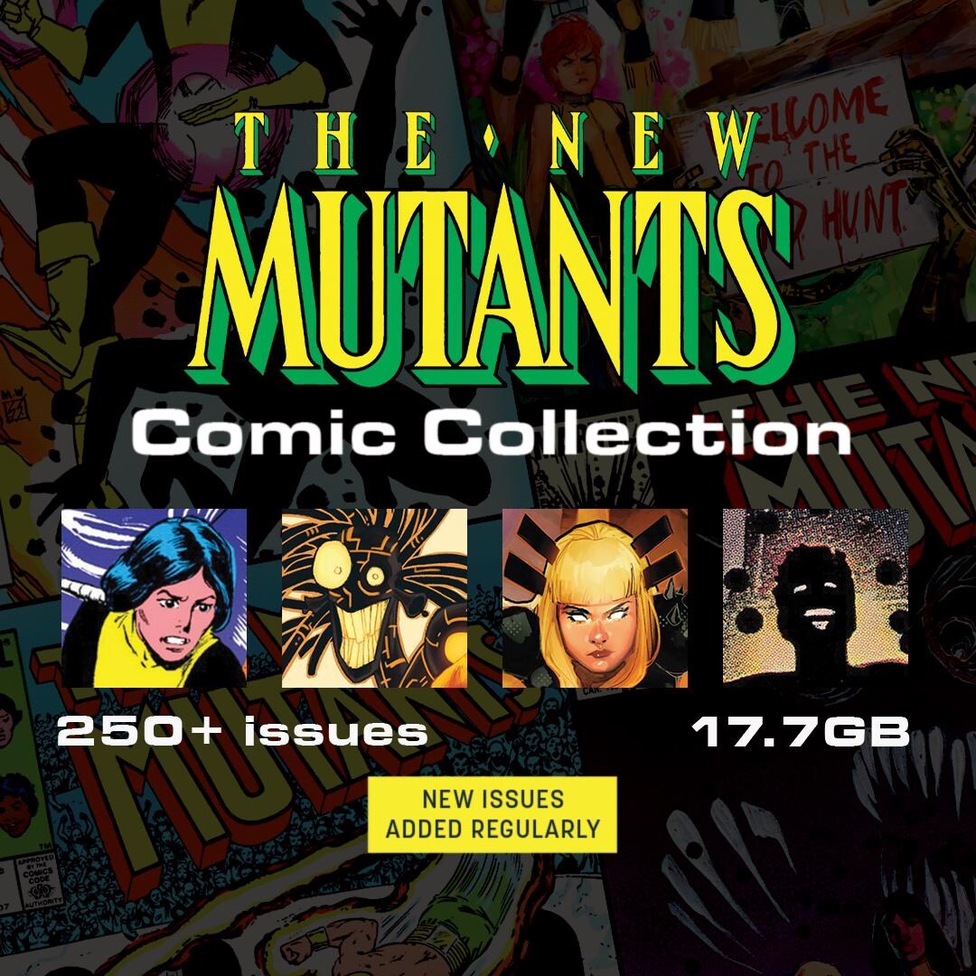 Comics, New Mutants Digital Comic Bundle, Magik, Marvel, 1983-2023 ...