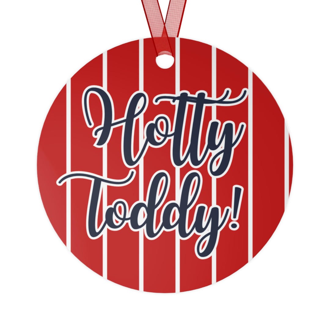 Festive “hotty Toddy” Inspired Christmas Ornament | Southern Holiday ...