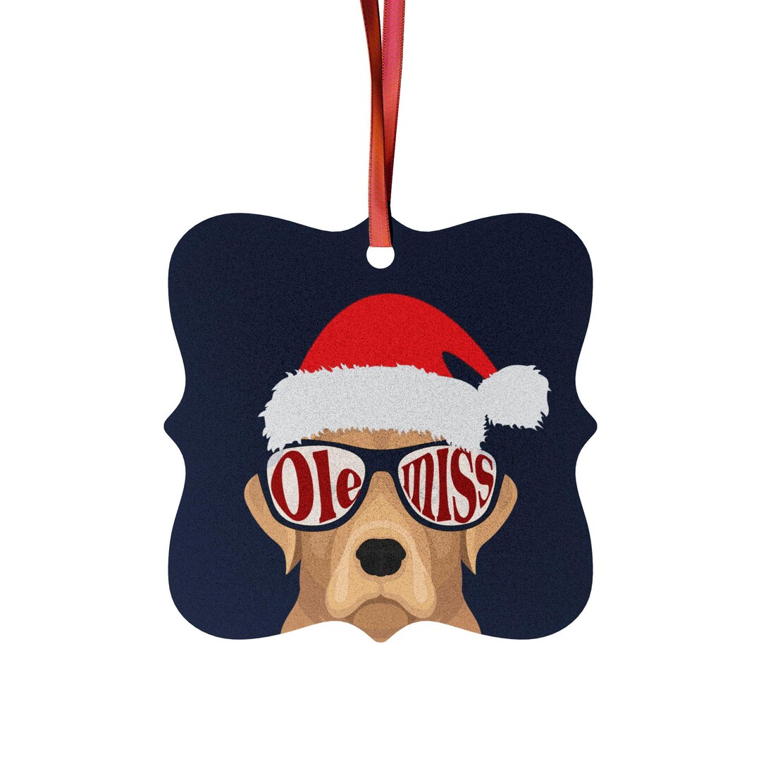 Mississippi Holiday Aluminum Ornaments (1pc, 5pcs, 10pcs) - Etsy