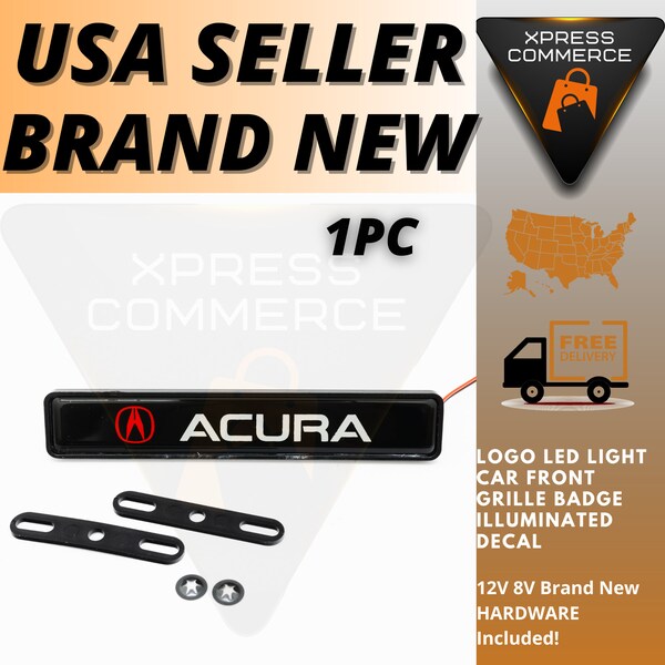 Illuminated Car Logo - Etsy