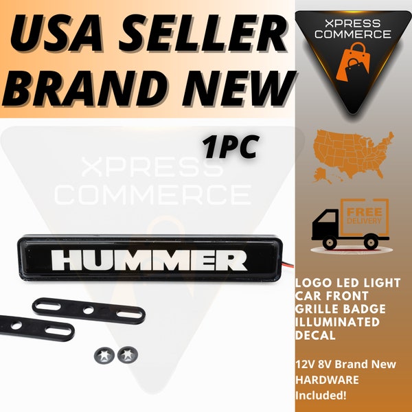 Illuminated Car Logo - Etsy