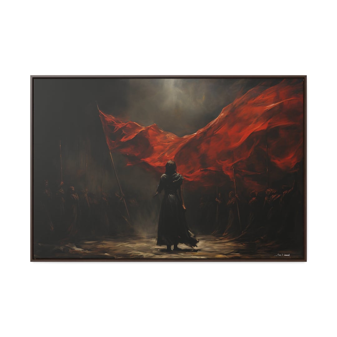 The Scarlet Standard Gallery Canvas Wraps, Horizontal Frame - Etsy