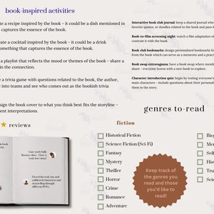 Book Club Presentation/ Slide Deck Template, Guide, Question and Answer ...