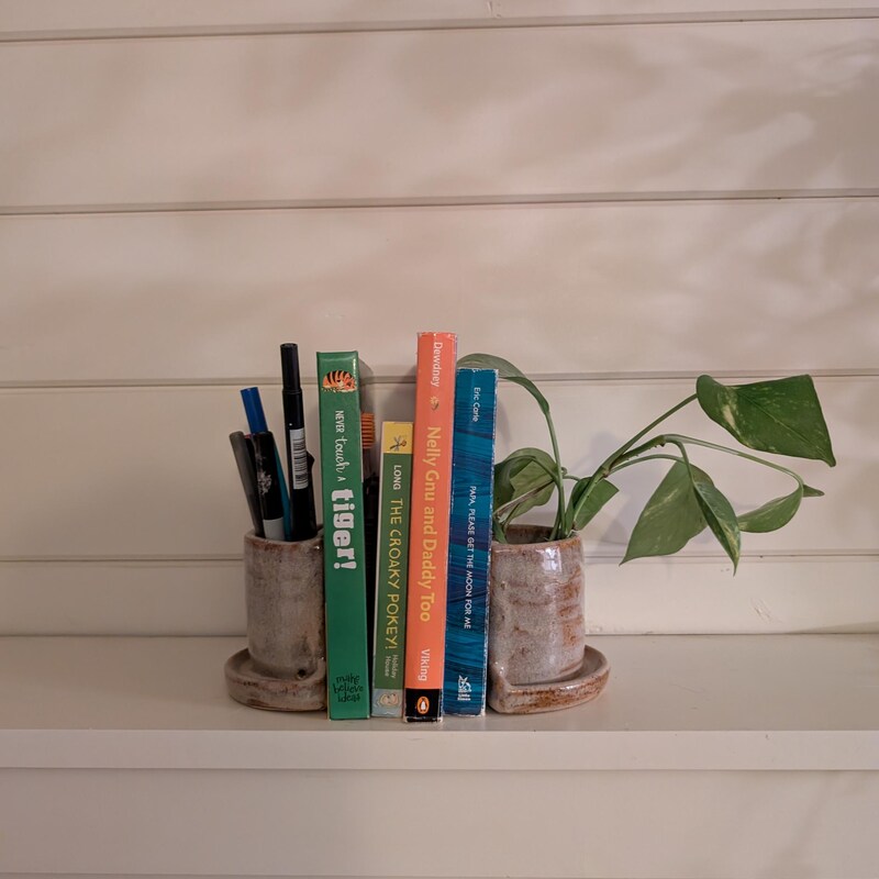 Planter Bookends - Etsy