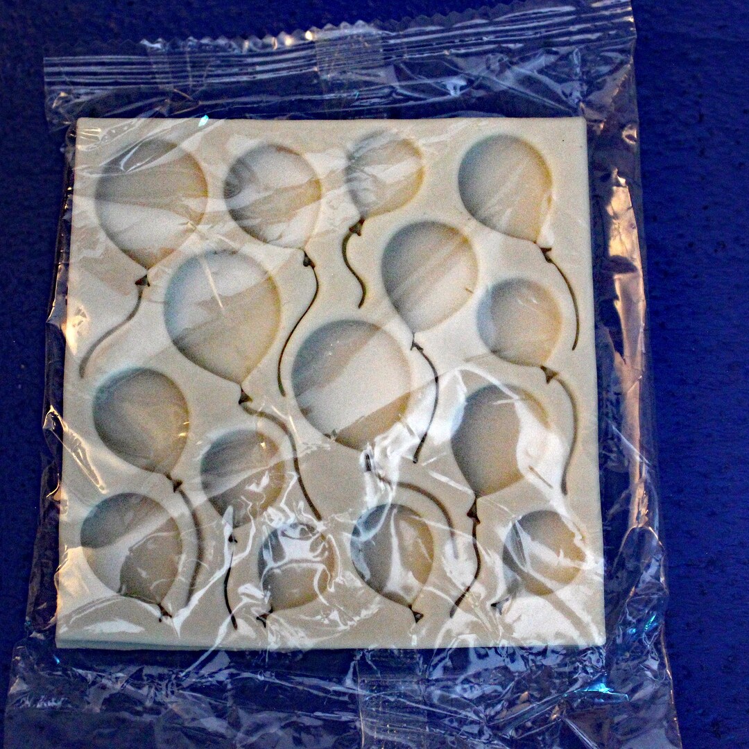 Gray Balloon Cake Candy Resin Mold Different Sizes Makes 15 Balloons - Etsy