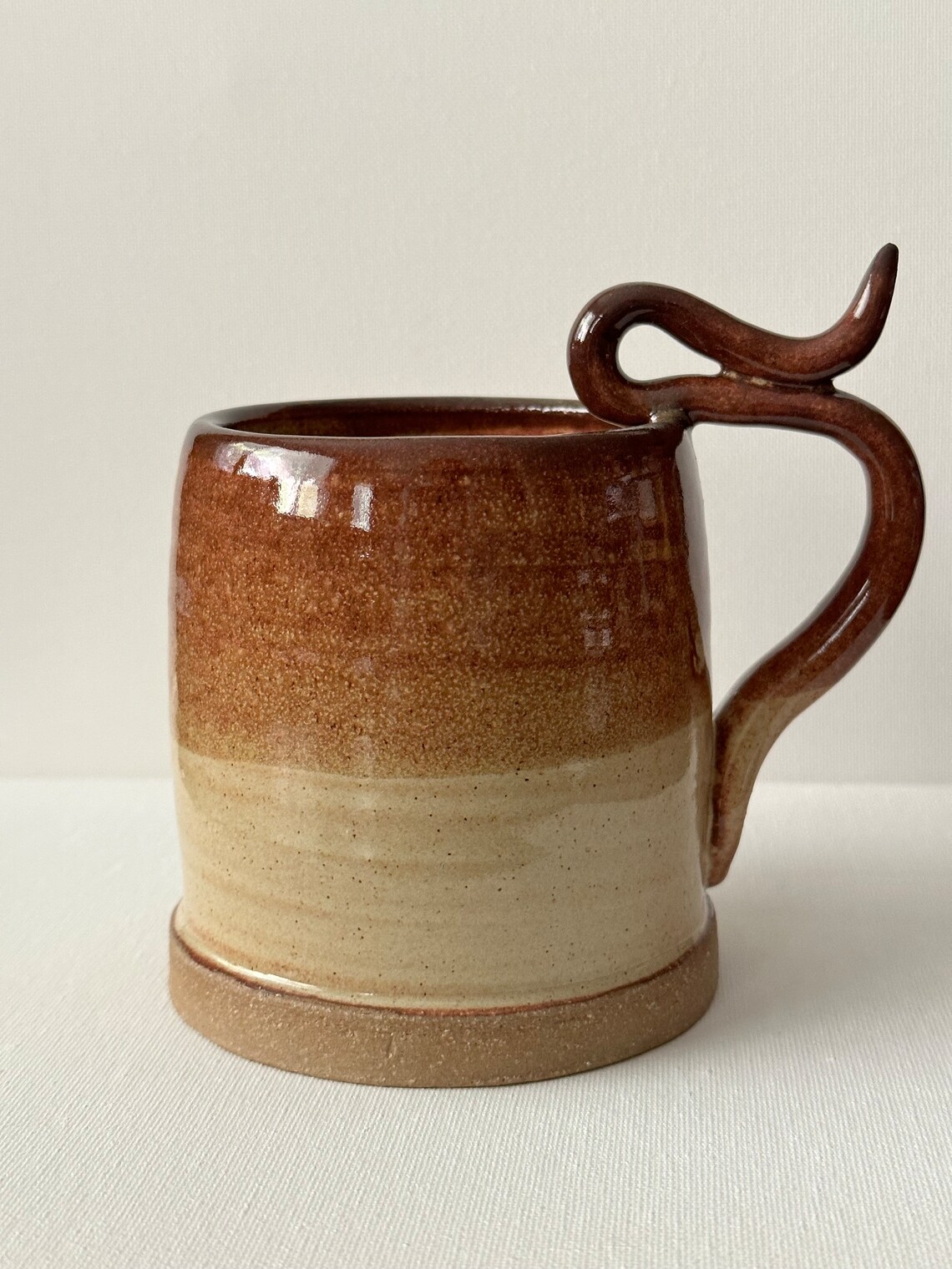 Snake Curl Two Tone Stein - Etsy
