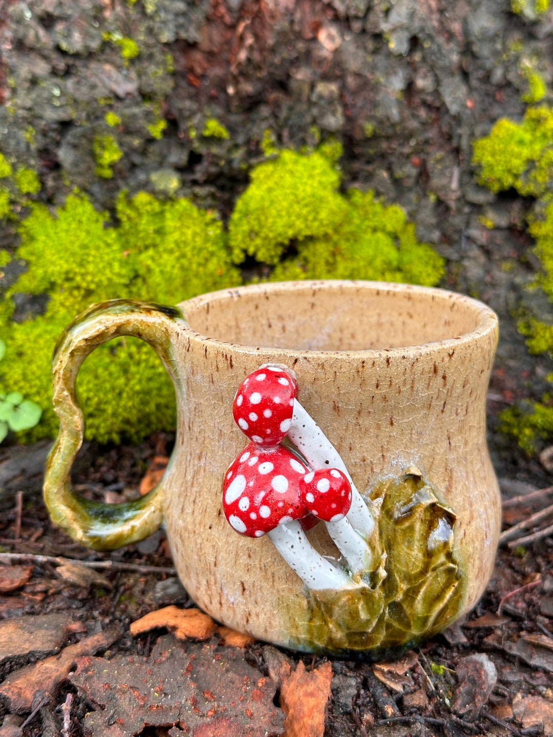 Mushroom Whimsy Mug - Etsy
