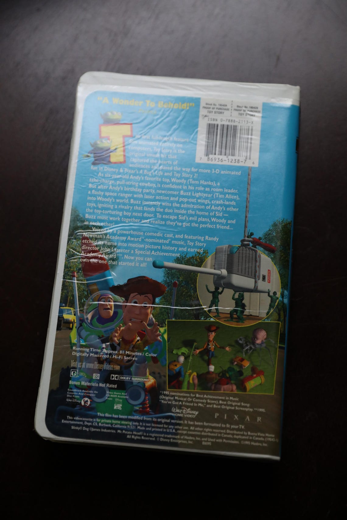 Original Toy Story - Gold Collection Classic - VHS - Etsy