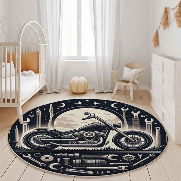 Motorcycle Rug - Etsy