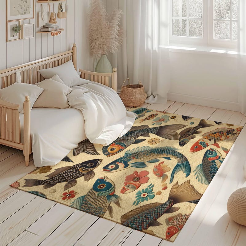 Japanese Style Rugs - Etsy