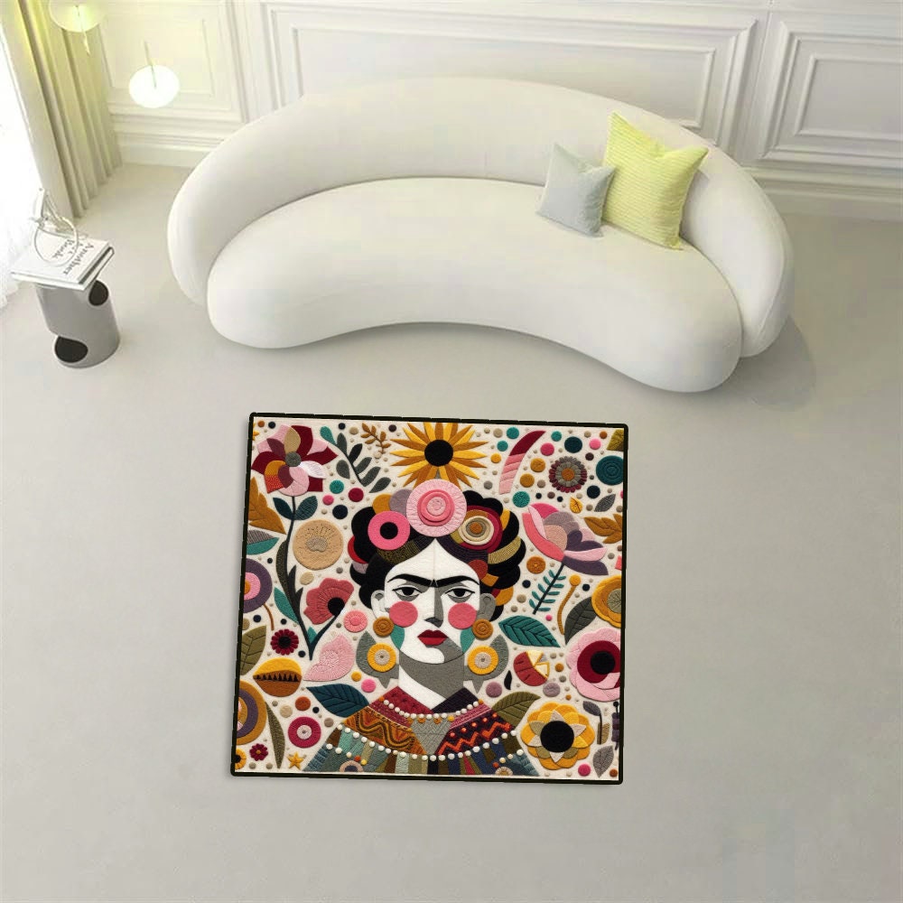 Frida Kahlo Art, Colorful Frida Kahlo, Frida Kahlo Rug, Mothers Days ...
