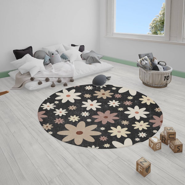 Flower Rug - Etsy