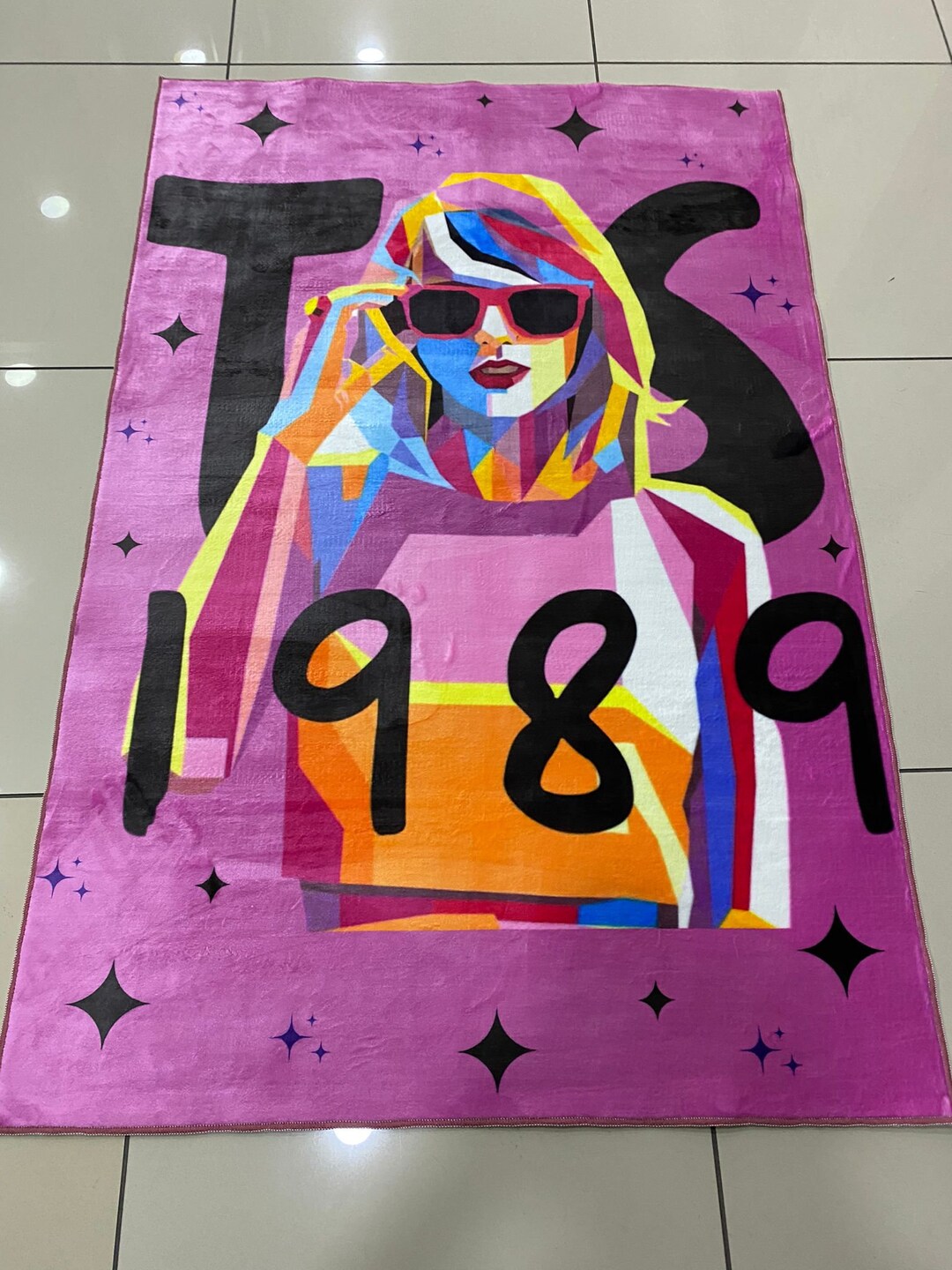 Popular Singer Theme Rug, Birthday Gift Rug, Girls Room Decors, Girls ...