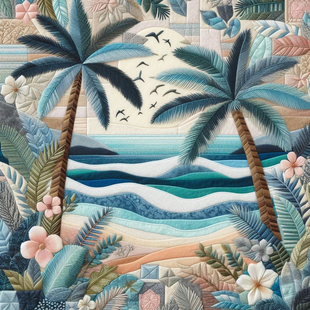Palm Trees Area Rug, Palm Trees Carpet, Palm Trees Rectangle Rug ...