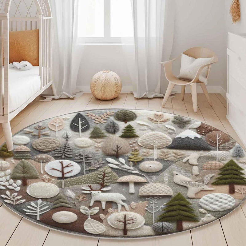 Woodland Rug - Etsy