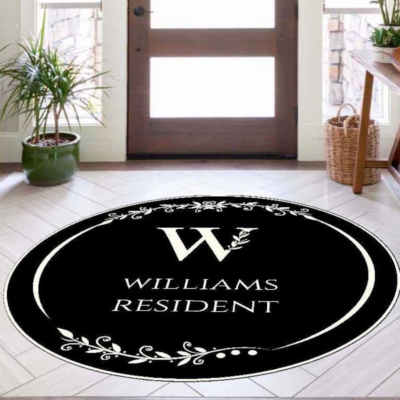 Monogram Rugs - Etsy