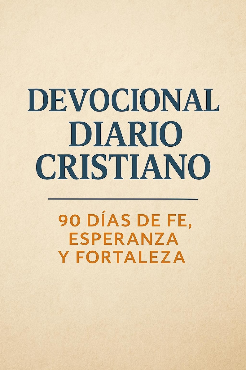 Devocional Cristiano PDF – Diario Espiritual De 90 Dias Con Oracion, Fe ...