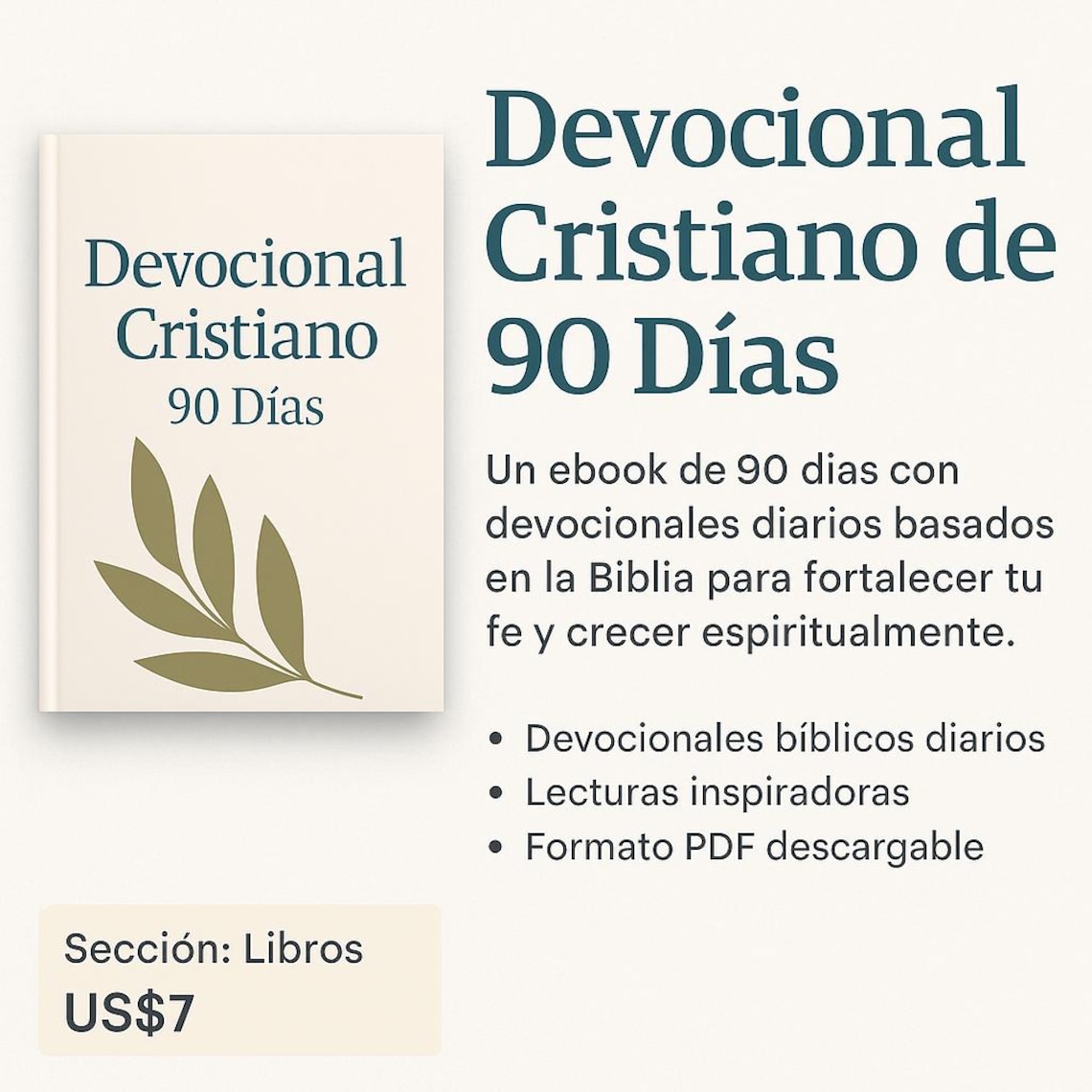Devocional Cristiano – Diario De Oracion 90 Días Para Reflexionar ...