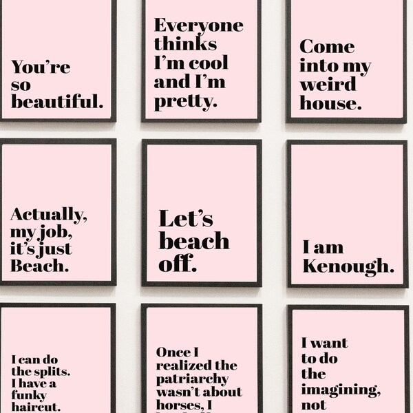 Movie Quote Art - Etsy