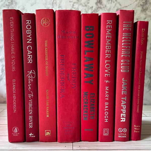 Designer Decorative Books - Etsy