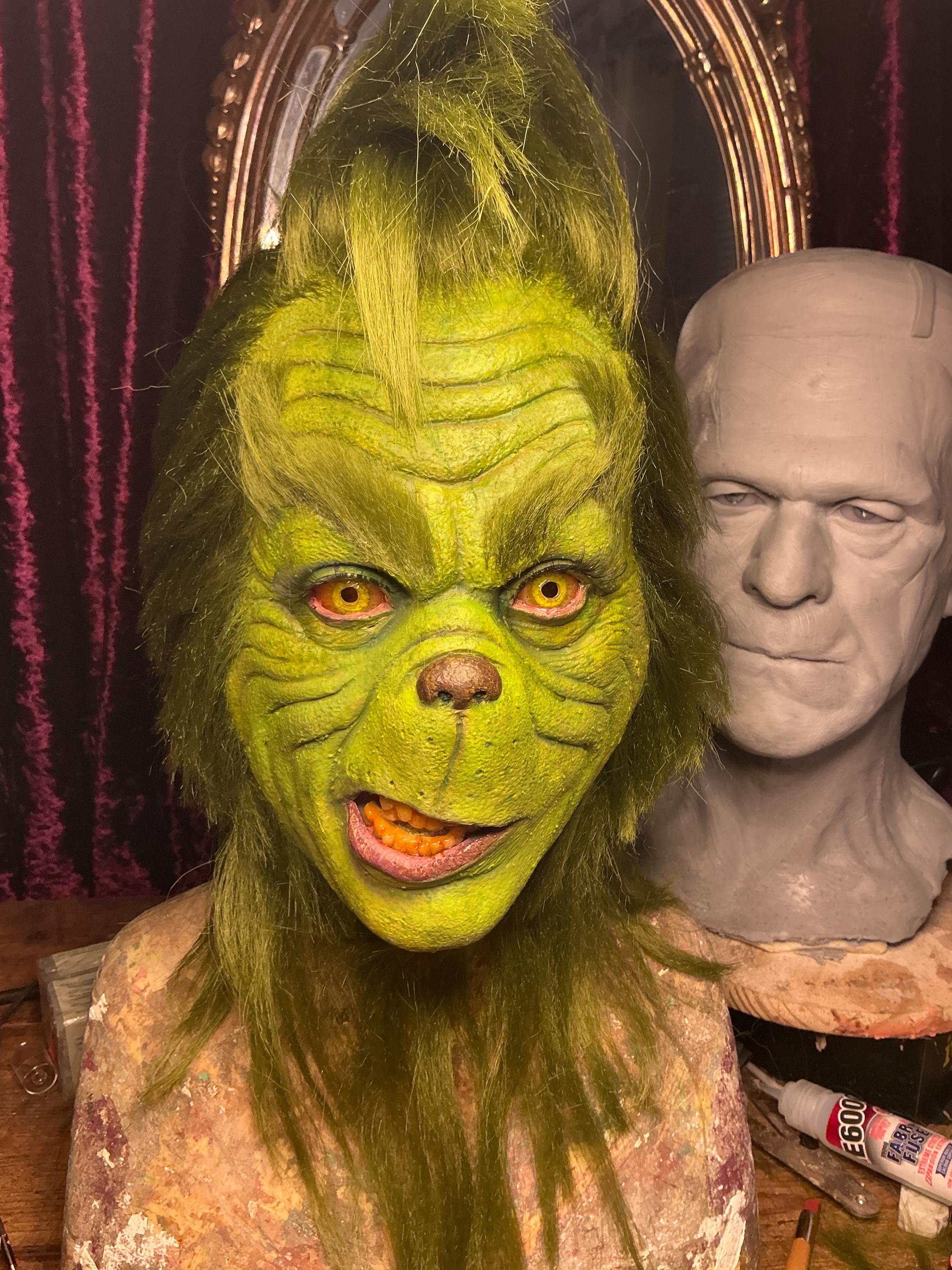 Grinch Mask - Etsy