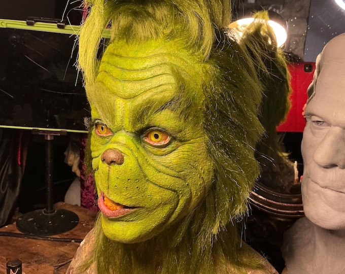 Grinch Mask - Etsy