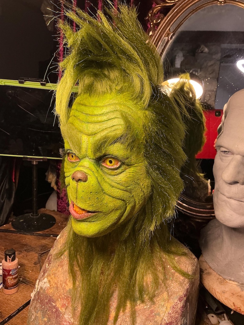 Grinch Mask - Etsy