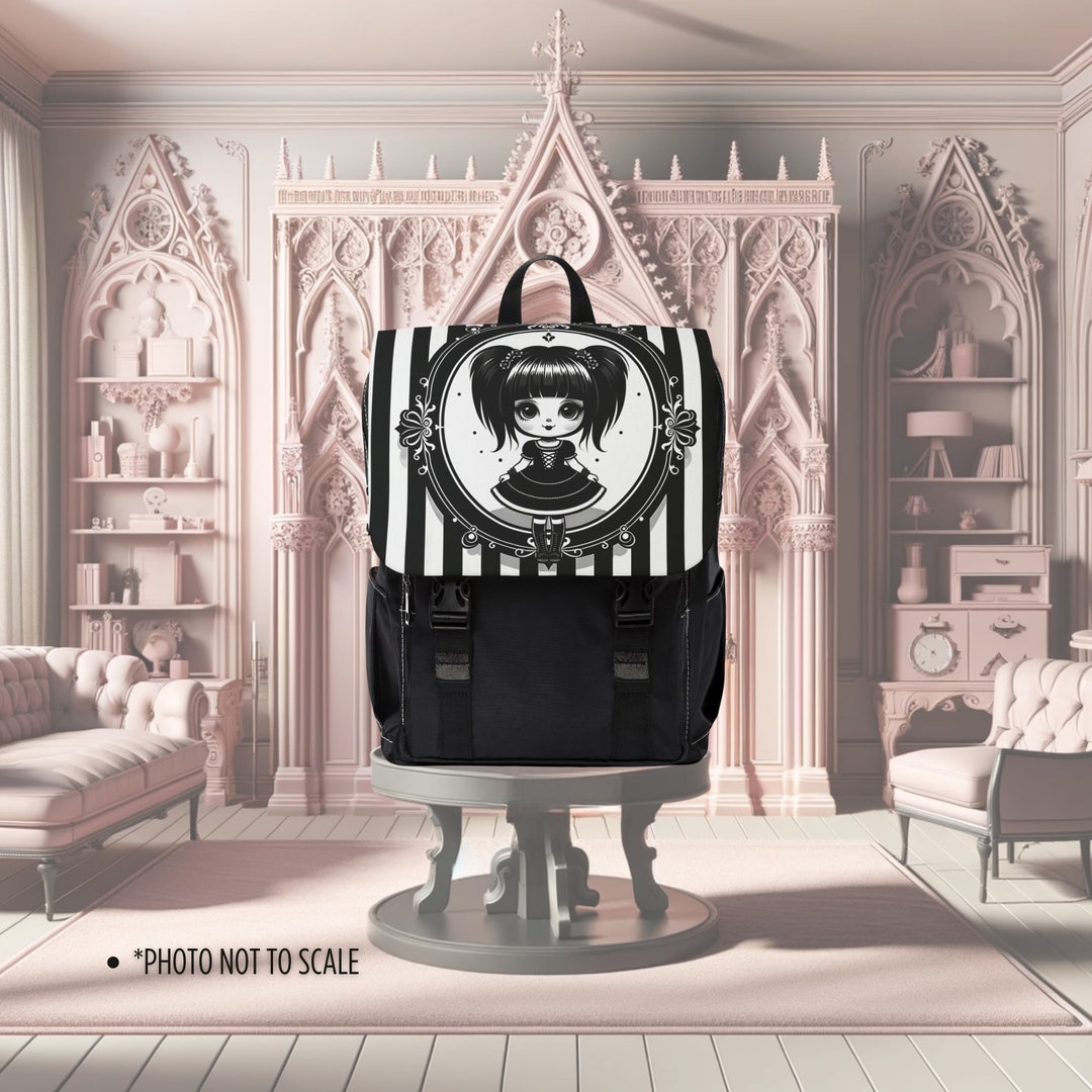 Goth Girl Baby Backpack, Goth Girl Stuff, Gothic Backpack, Gothic Gift ...